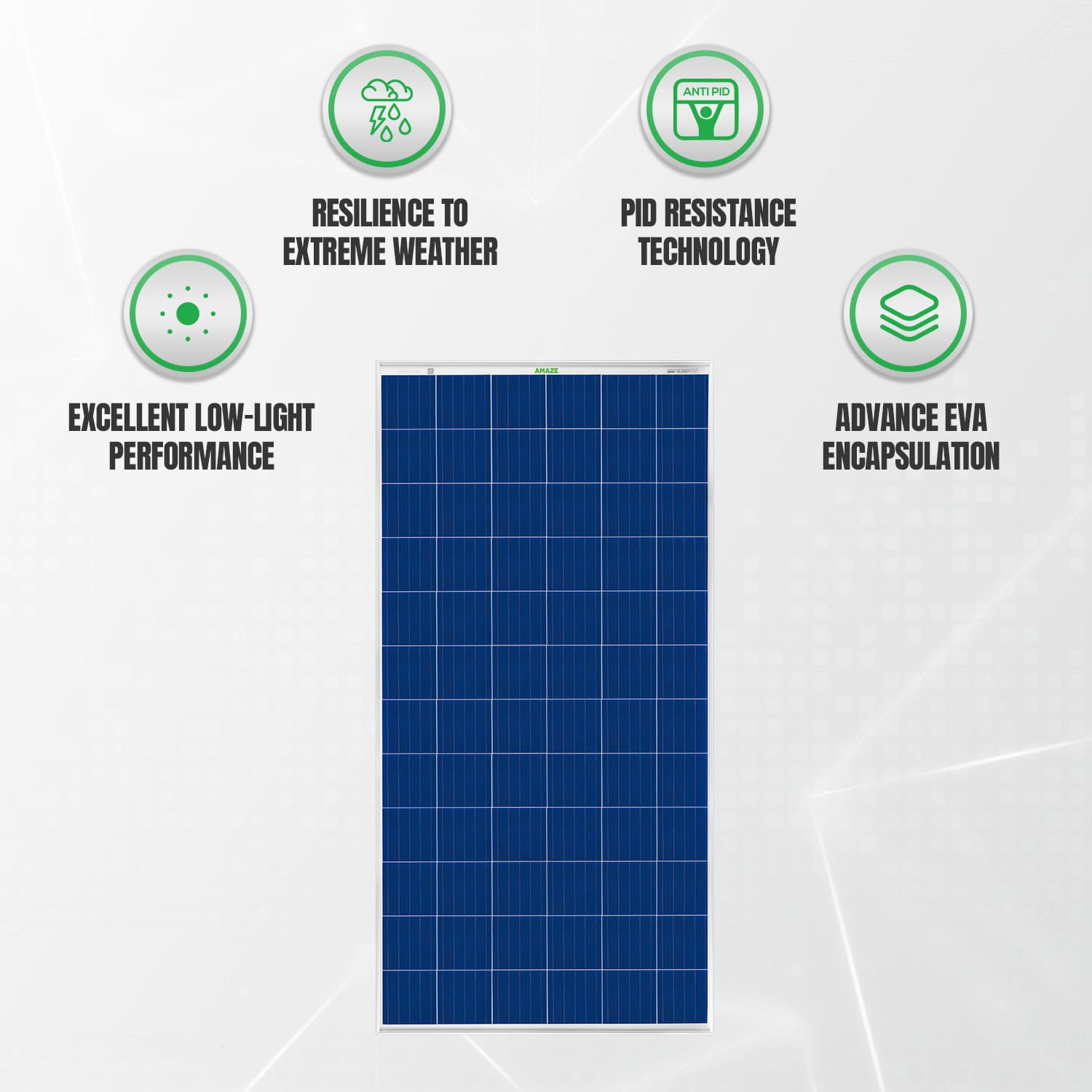 AMS PV Mod-370W/24V 72C MP